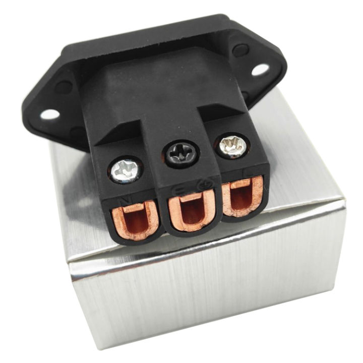 Pure สีม่วง ทองแดง FI-06 เครื่องขยายเสียง CD Filter Power Socket ไม่ ...