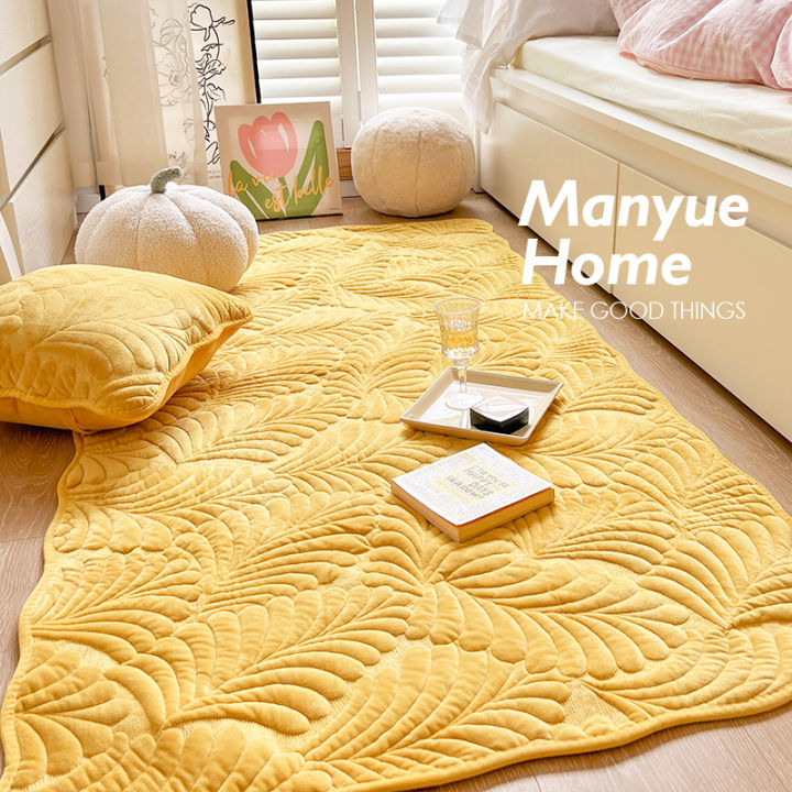 MANYUE HOUSE | พรมกำมะหยี่ลายหัวใจสไตล์นอร์ดิกสำหรับเด็กผู้หญิง ...