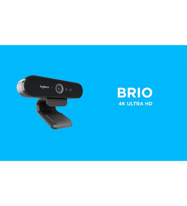 Logitech BRIO 4K Ultra HD Pro Stream Webcam | Lazada