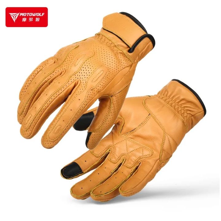 Sltcrpasion Full Finger Motorcycle Gloves For Men Women Breathable ...