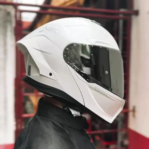Spyder Neo Icon Modular Dual Visor Helmet with Free Extra Clear Visor ...