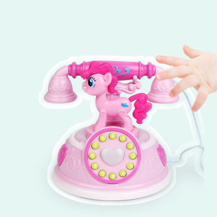 My Little Pony Telephone Toys for Kids English Learning Educational ...
