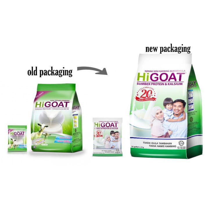 HI GOAT SUSU KAMBING 15 sachet x 21g | Lazada
