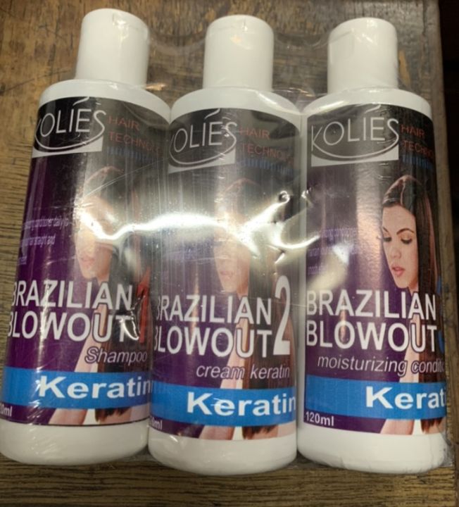 Kolies Brazilian blowout keratin cream (3 in1)120ml | Lazada PH