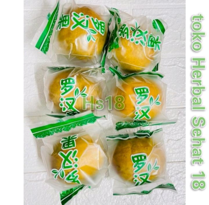 4 Buah Lo Han Kuo Bulat Emas/ Luo Han Guo Kuning/Lo Han Ko/Lohanko/Monk ...