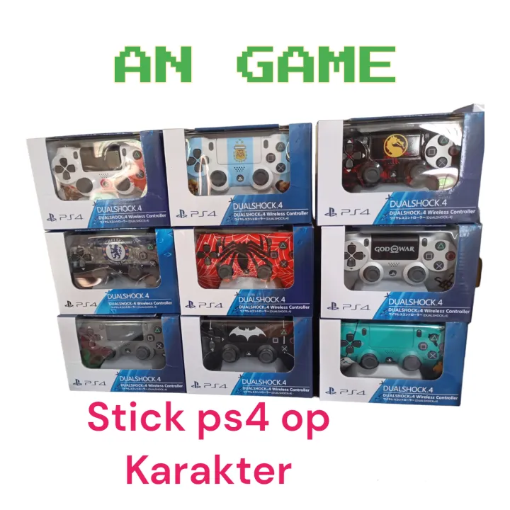 STIK PS4 OP. STICK PS4 ORI PABRIK CORAK | Lazada Indonesia