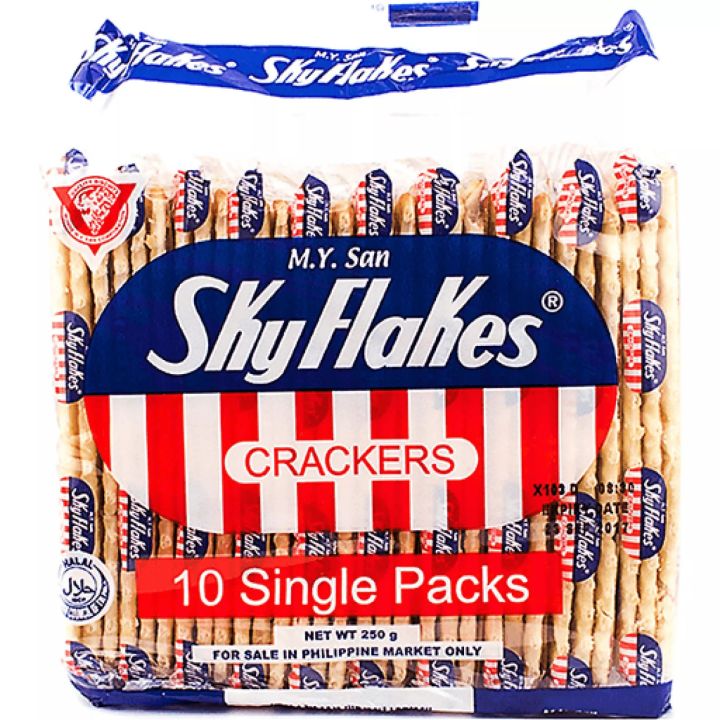 SkyFlakes Crackers 250g 10 Single Packs (Exp. Date 27 July 2024 ...