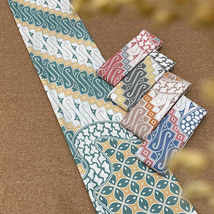KAIN BATIK PRINTING WARNA SOFT BAHAN BATIK KATUN PRIMA BAGUS HALUS ...