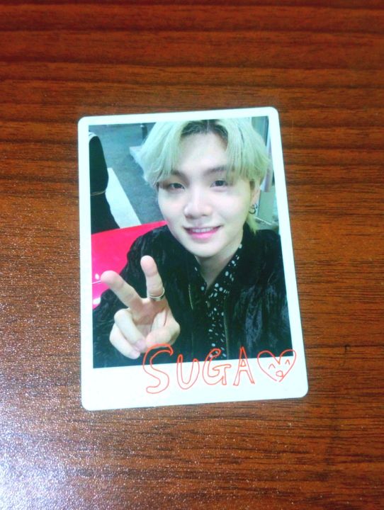 BTS SUGA OFFICIAL Permission to Dance Special Card | Lazada PH