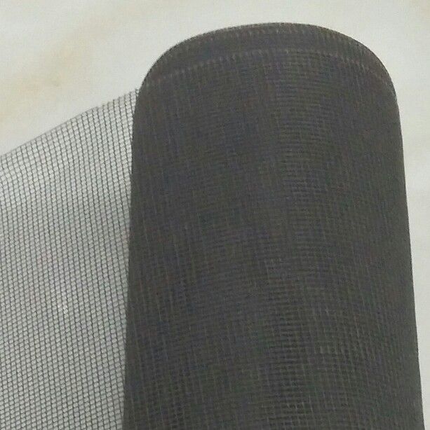 Kain kasa nyamuk nilon/nylon hitam coklat, kawat nyamuk nilon/nylon ...