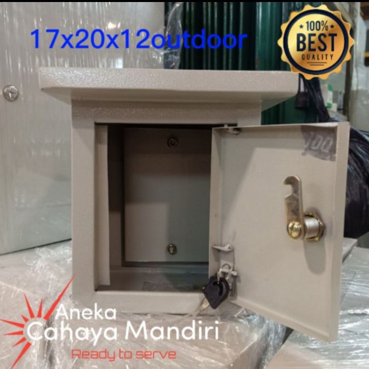 box panel listrik 17x20x12 mini outdoor powder coating | Lazada Indonesia