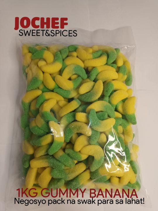 Gummy Banana (Negosyo pack) 160-200 pcs Gummy /sweet /candies and ...