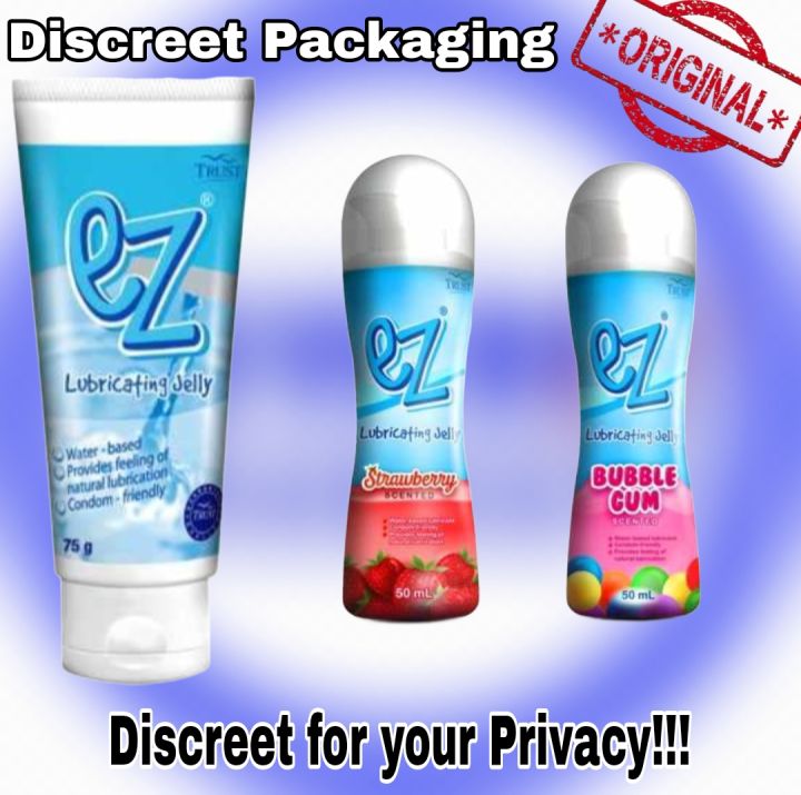 EZ LUBRICATING JELLY BY TRUST ( DISCREET PACKAGING ) | Lazada PH