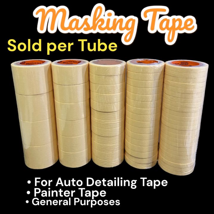 Masking Tape For Auto Painting Tape (General Purposes)Sold per Tube ...
