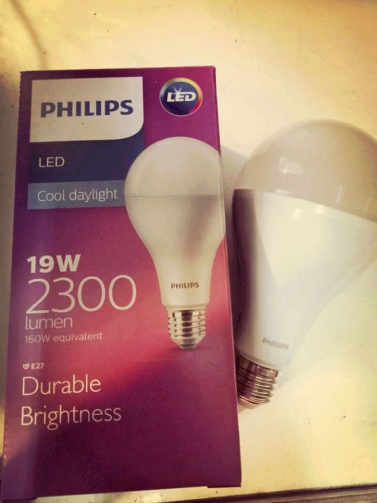 philips LED bubl 19 wat( garansi 3 tahun) original philips | Lazada ...