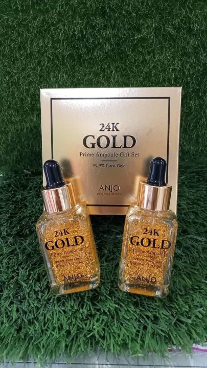 Anjo Professional 24K Gold Prime Ampoule 99.9% Pure Gold | Lazada PH