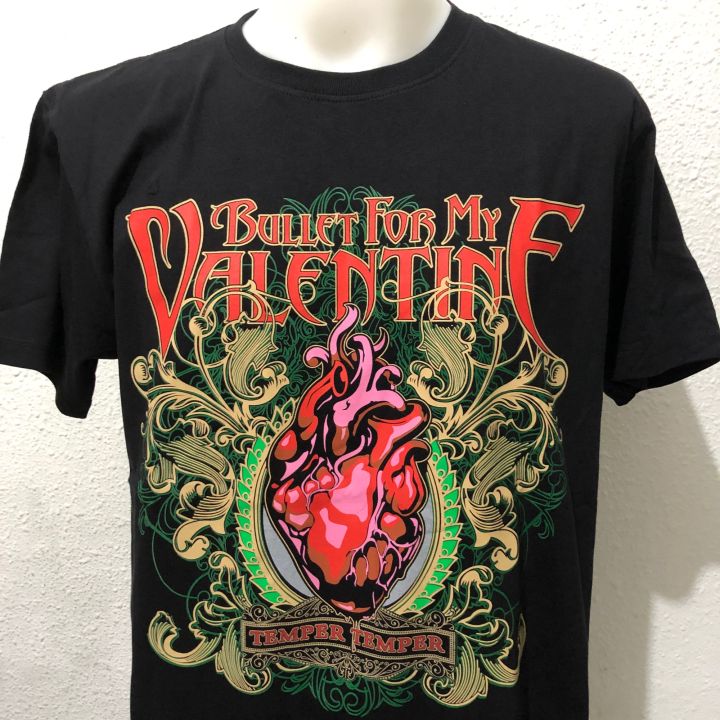 Bullet for my valentine temper BFMV rock t shirt ( front and back view ...
