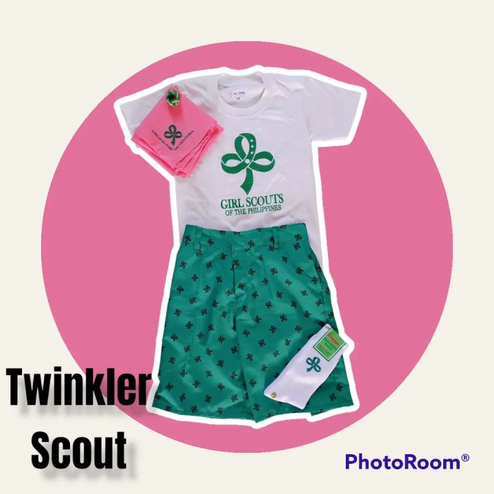 TWINKLER UNIFORM SET (GIRLSCOUT) 6 in 1 | Lazada PH