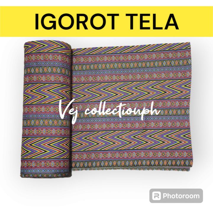 IGOROT TELA / 1 YARD PER ORDER / 60" WIDTH / FABRIC ROLL SOLD PER YARD ...