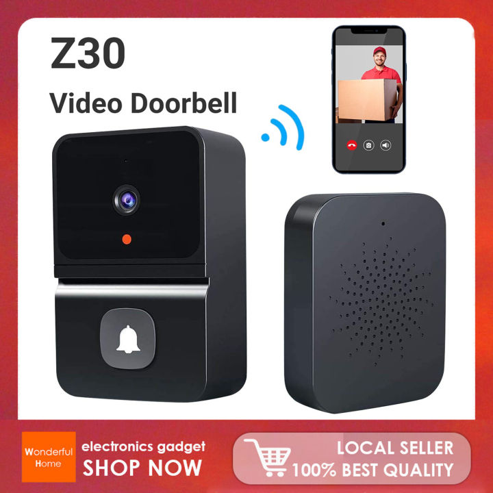 Wireless Video Doorbell with Camera WiFi Video Intercom Visual ...