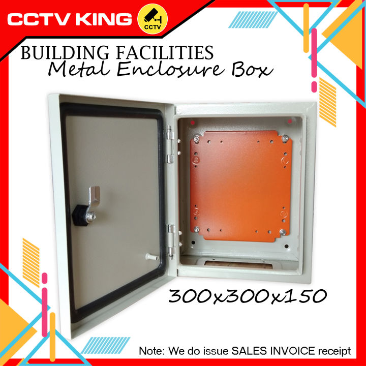 Metal Enclosure Box 300x300x150mm, Metal enclosure panel, Metal case ...