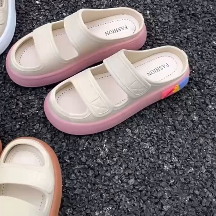 vivi.an รองเท้าแตะผู้หญิง ทรงสวยใส่ง่าย ขับผิว มีกันลื่น วัสดุน้ำหนัก ...