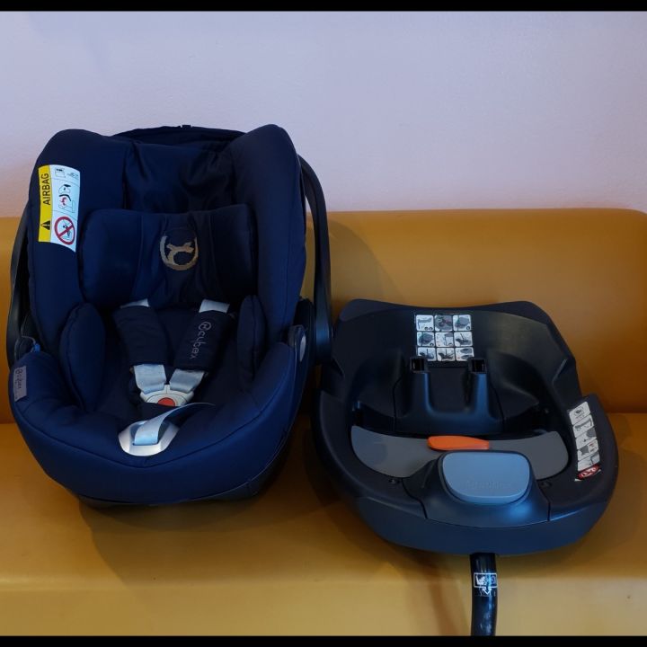 คาร์ซีทกระเช้า Cybex Cloud Q & iso fix base | Lazada.co.th