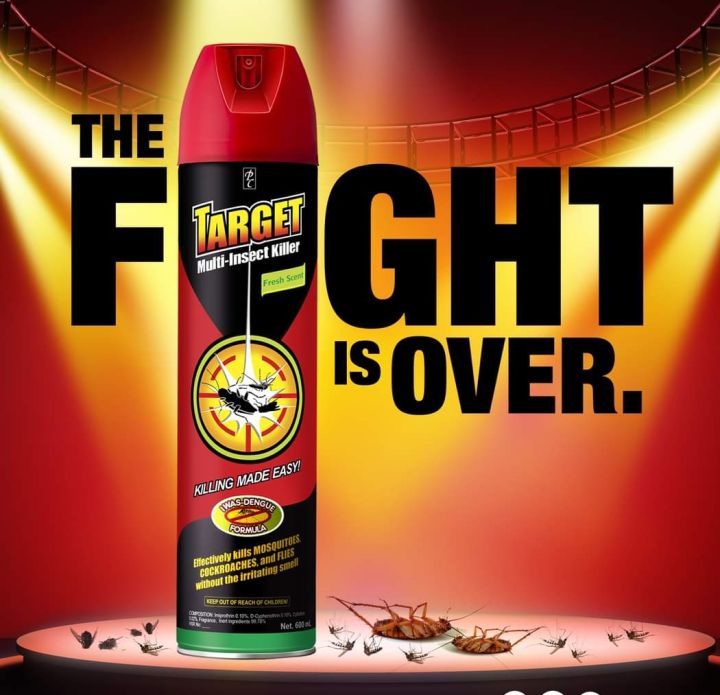 PC TARGET MULTI INSECT KILLER 600mL | Lazada PH