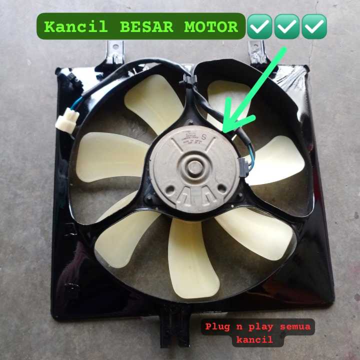 DENSO HIGH SPEED FAN FOR KANCIL RADIATOR 660 850 L2s L2 L5 | Lazada