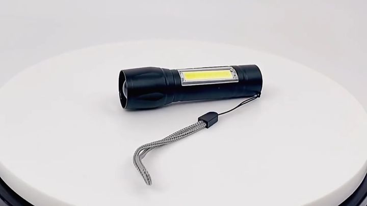 Senter Swat Mini LED Multifungsi Super Terang Senter COB Rechargeable ...