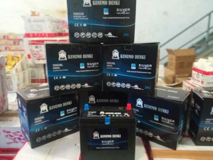 AKI BATERAI KERING KUNUMO DENKI NS60/46B24R AVANZA XENIA TERIOS GARANSI 1 TAHUN | Lazada Indonesia