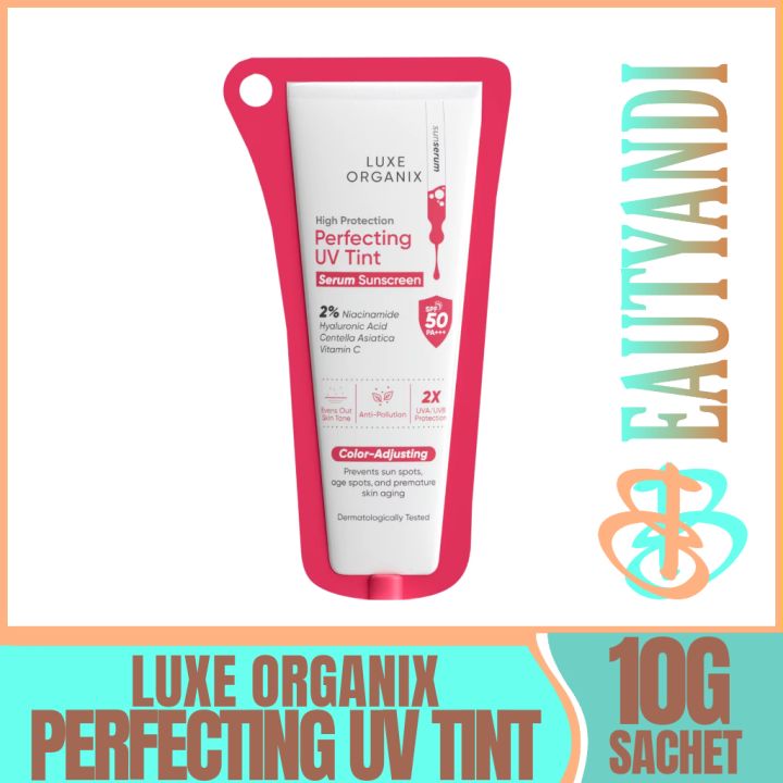 Luxe Organix Perfecting UV Tint Spf50 10g - Serum Sunscreen | Lazada PH