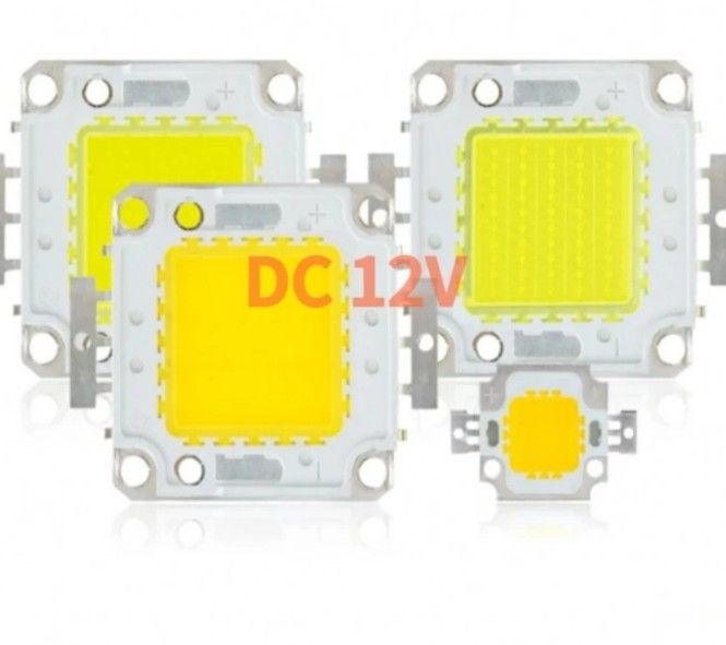 mata lampu led 12 volt 10watt 12v10watt HPL LED COB Warna putih terang ...