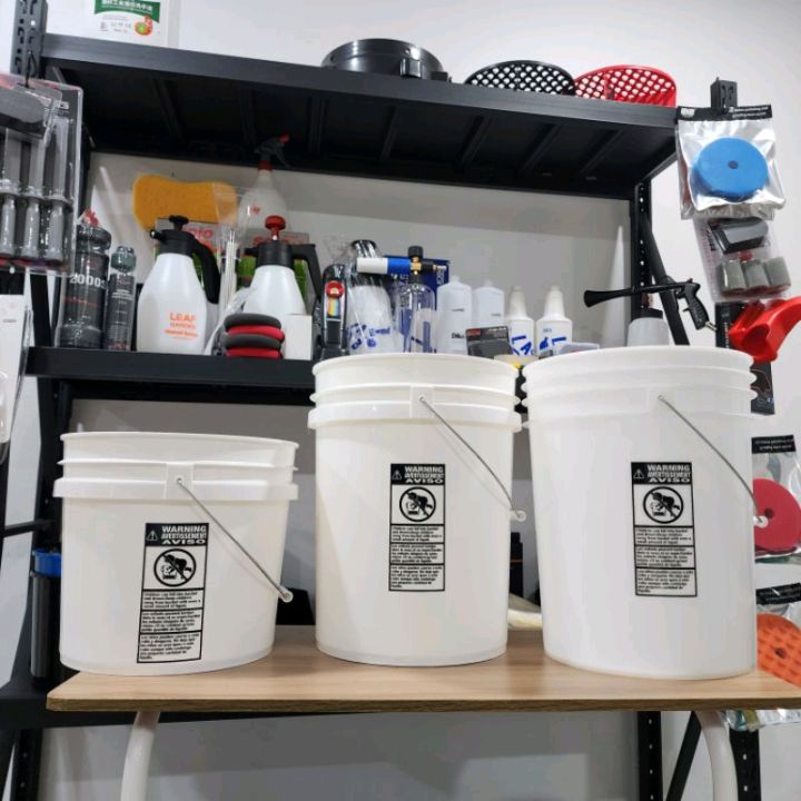 ถังน้ำล้างรถ USA. 🇺🇲 วัสดุ HDPE หนา แข็งแรง ทนต่อสารเคมี 13L/20L ...