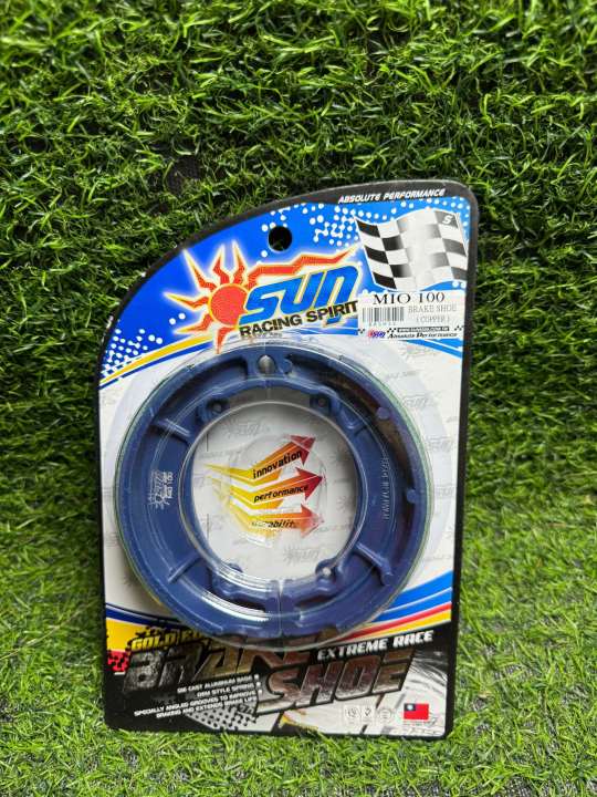 SUN BRAKE SHOE MIO SPORTY/MIOSOUL125/MIOM3/AEROX/HONDA CLICK BEAT ...