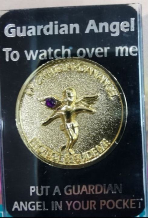 Guardian Angel To watch over me / Put a Guardian Angel in your pocket ...