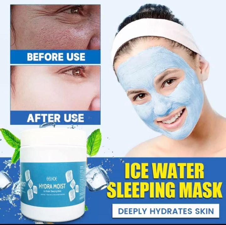 Eelhoe Hydra Moist Ice Water Sleeping Mask Deeply Hydrate Skin