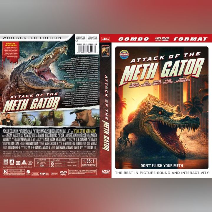 Dvd Film Attack of The Meth Gator (2024) | Lazada Indonesia