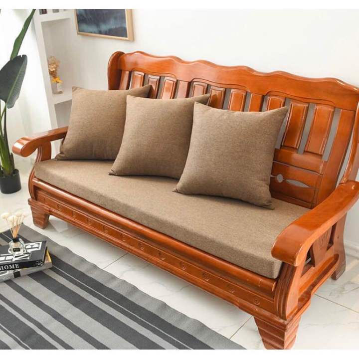 Sofa cushion 3 inches thick Uratex w/ cover WE DO CUSTOMIZE | Lazada PH