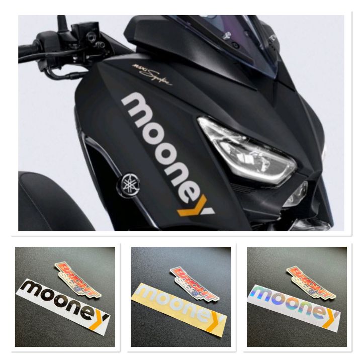 STICKER Stiker MOONEY Cutting | Lazada Indonesia
