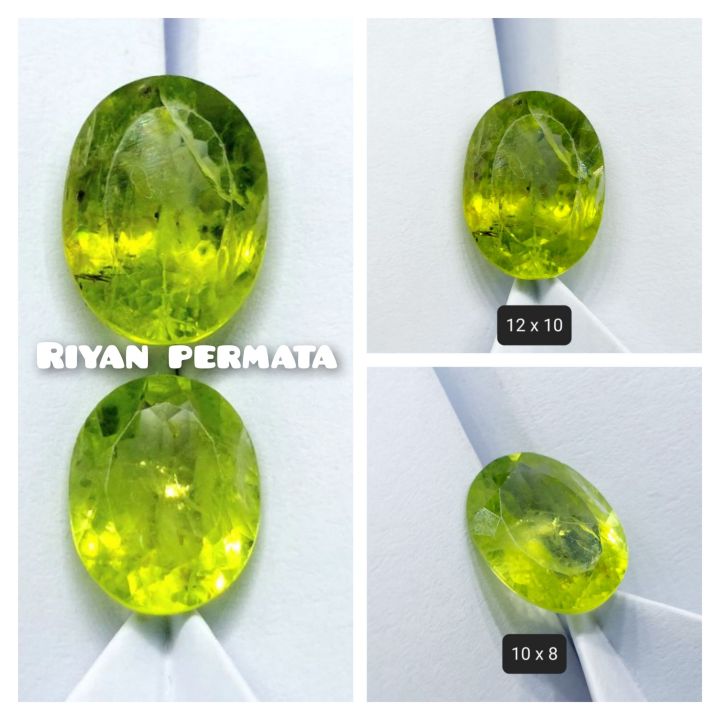 Natural batu green peridot brazil | Lazada Indonesia