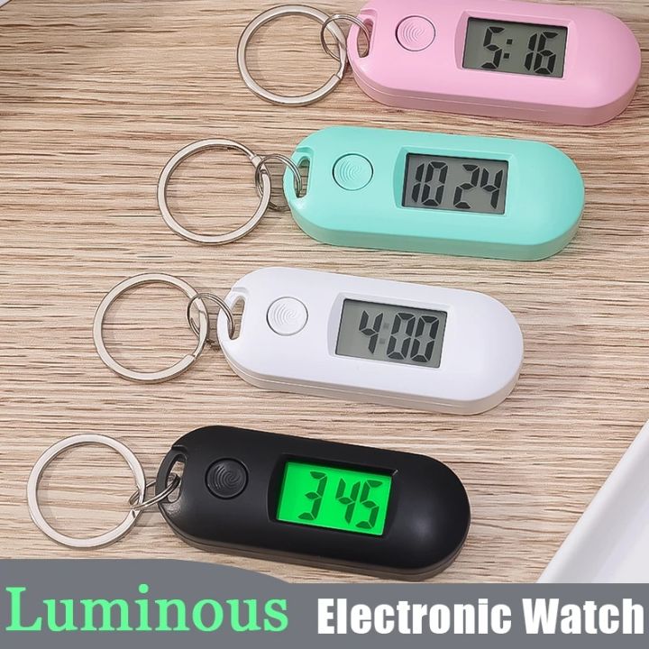 🔥Mini Digital Silent Luminous Portable Key Chain Digital Electronic ...