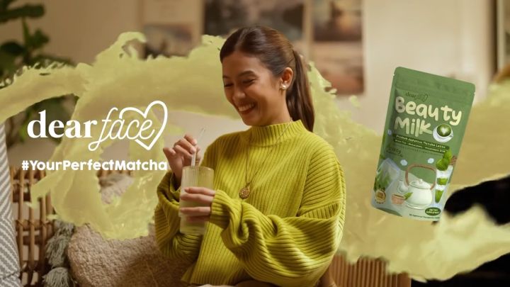 Mouthful - Japanese Matcha Latte Beauty Milk, Dear Face Slimming ...