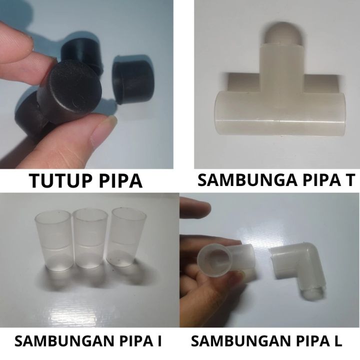 sok pipa / KENI knee I T L TUTUP PIPA Aquarium AKUARIUM Sambungan pipa ...