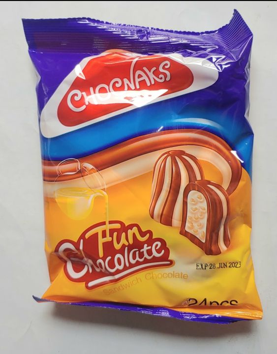Choknaks Fun Chocolate 24pcs | Lazada PH