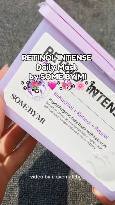 SOME BY MI SOMEBYMI Retinol Intense Daily Mask | Glutathione Daily Mask ...