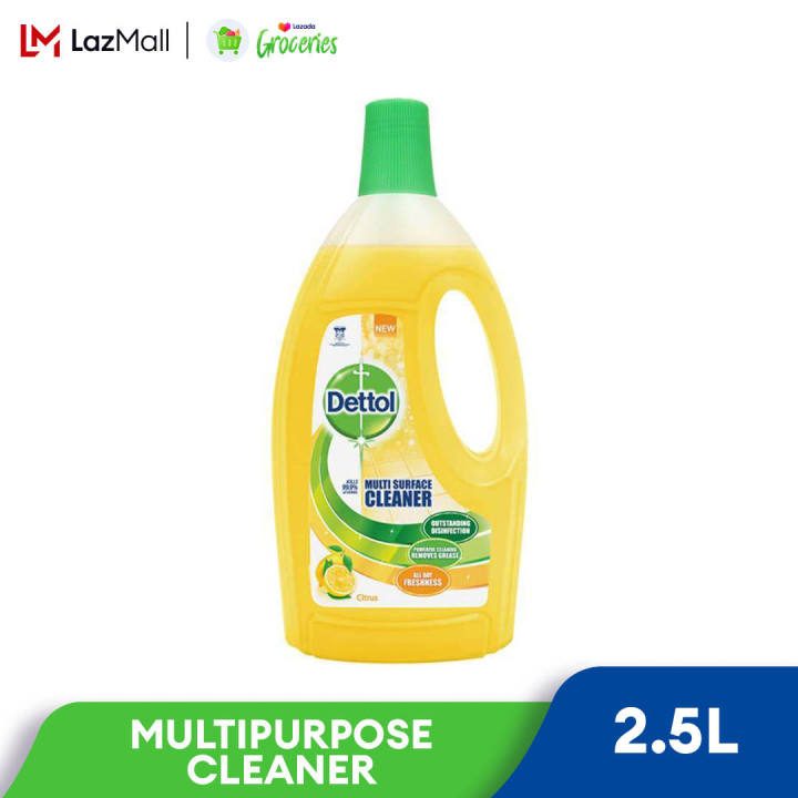 Dettol Multi Action Cleaner/Multi Surface Cleaner 2.5L (Citrus) | Lazada
