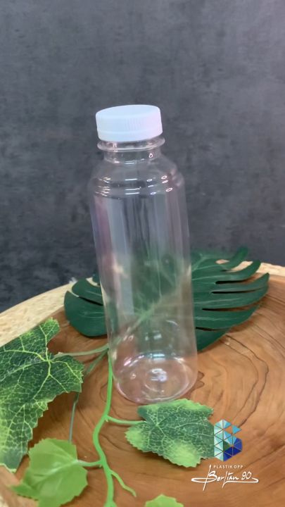 100 Pcs Botol Almond 250 ML - Botol Plastik Almond, Botol kopi , susu ...