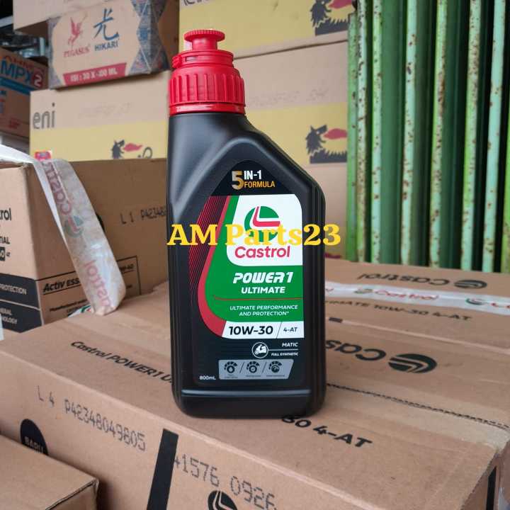 Oli Castrol Power1 Ultimate Matic 800ml Sae 10W30 Oli Castrol Power1 ...