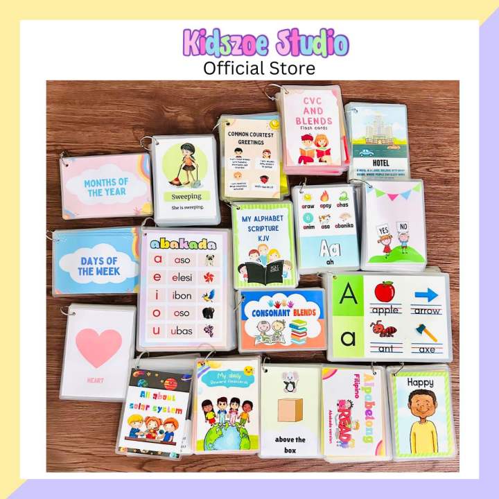 Everything Educational laminated flashcards Alphabet reading numbers ...